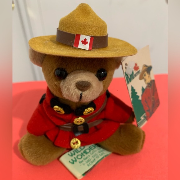 Toys | Rcmp Canadian Plush Bear | Poshmark